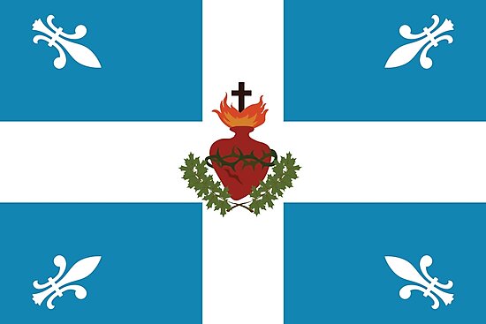 The origin of the Carillon Sacré-Coeur flag | Histoire Sainte du Canada